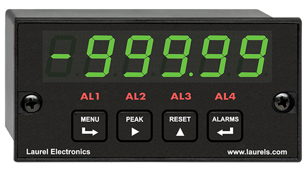 Laureate™ RTD Temperature Panel Meter / Controller | Laurel Electronics ...